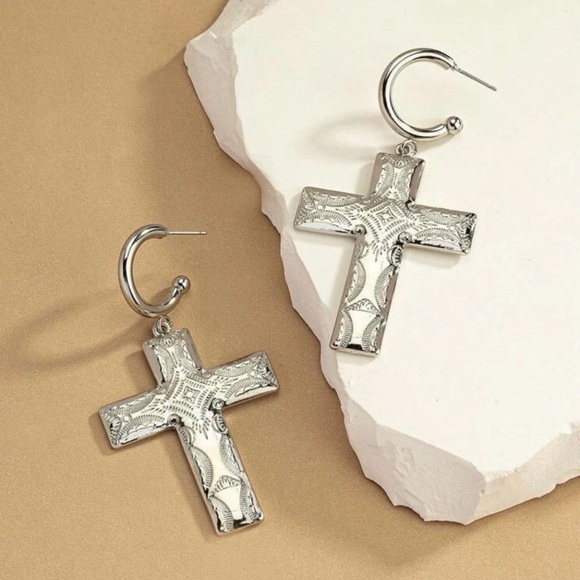 Jewelry | Southwestern Cross Native American Tribal Diamond Concho ...